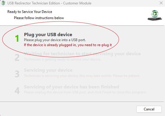 Blog - Usar USb redirector 1.9.7